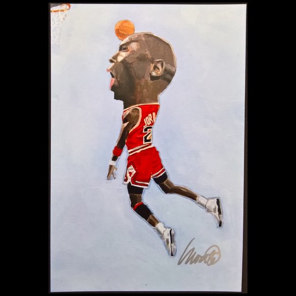 Wall Decor | Michael Jordan 4x6 Art Print | Poshmark